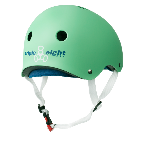 Triple 8 THE Certified Helmet SS Mint Green Rubber – RollerDerbyHeaven